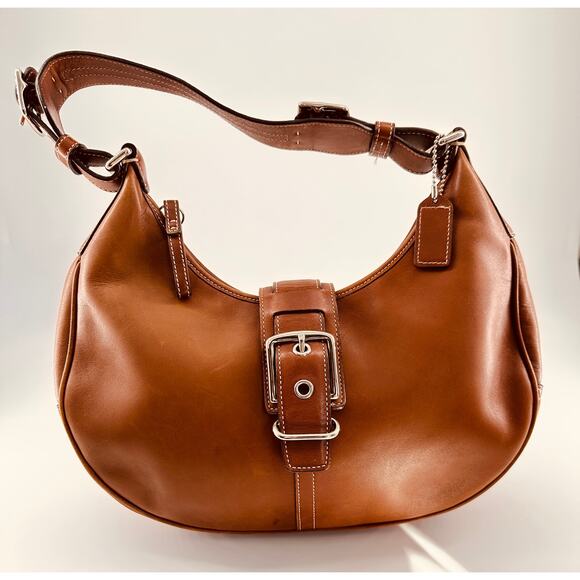 Coach | Bags | Coach Vintage Hampton Brown Leather Hobo Shoulder Bag Vintage Classic | Poshmark